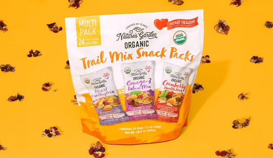 Low Carb Snacks On the Go Nuts, Seeds, Dried Fruit - Nature's Garden